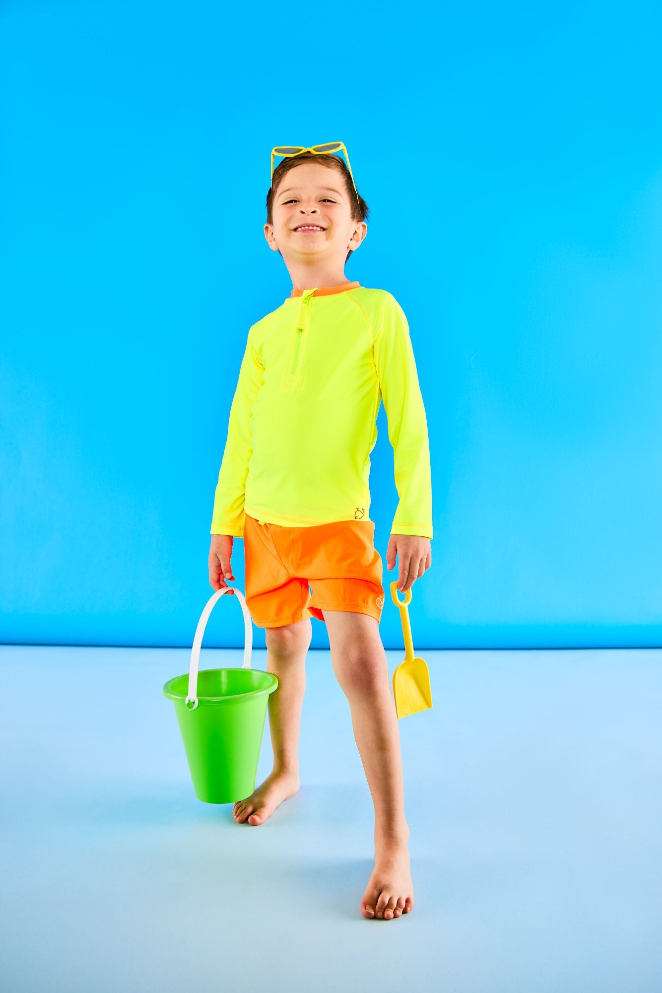 Kids' Neon Two Piece Sets – BrightFins Swimwear